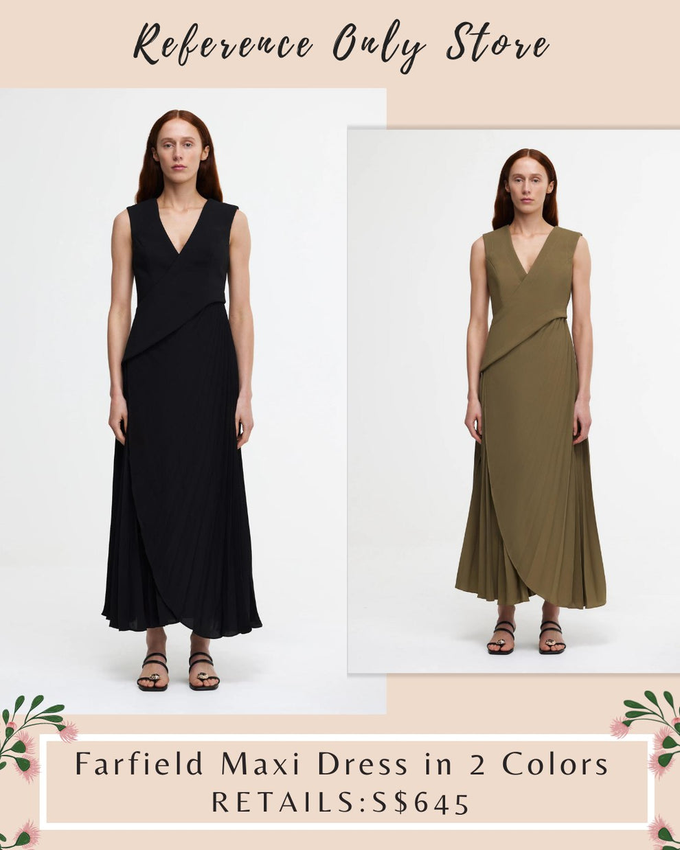 ACL Farfield maxi dress in 2 colors – For Reference Store