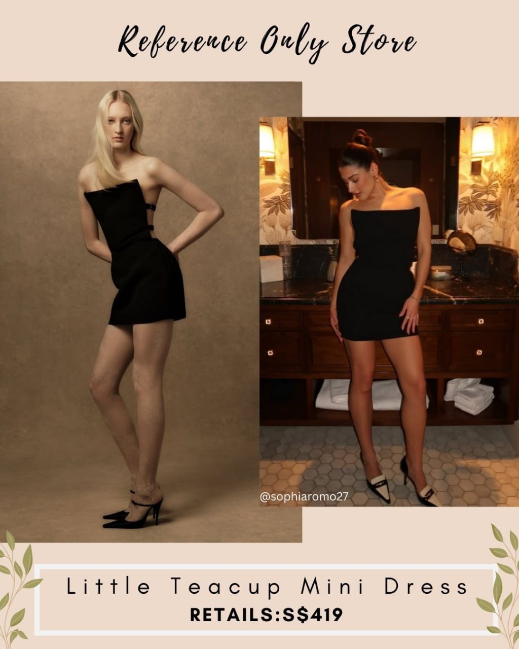 HS Little Teacup Mini Dress – For Reference Store